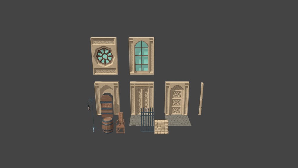 medieval - A 3D model collection by ravanin - Sketchfab