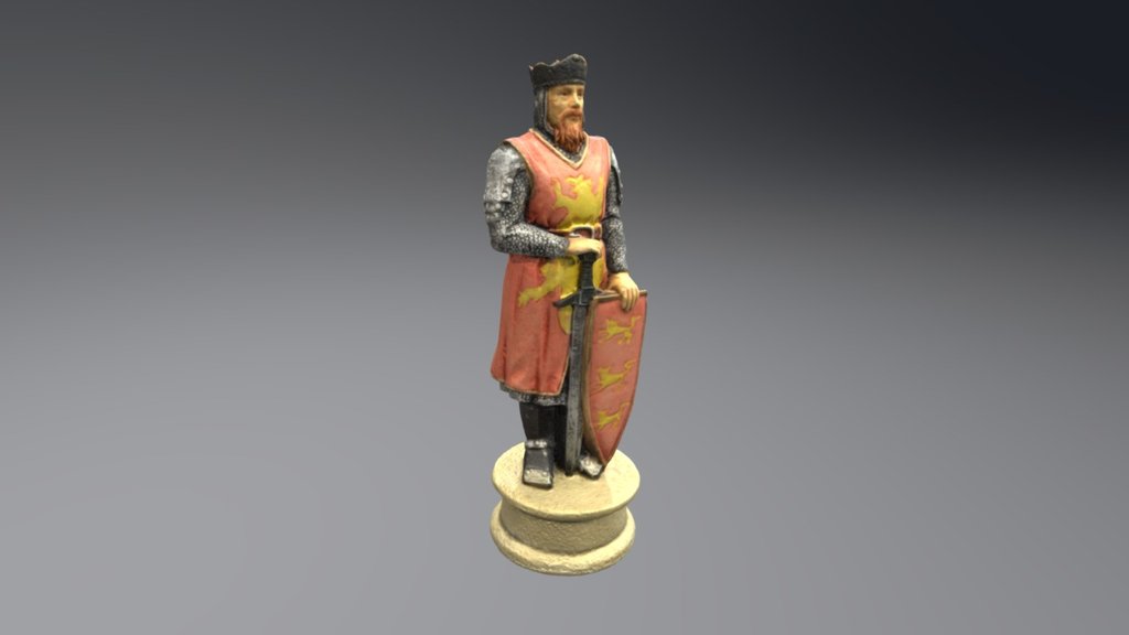 Chess Figure - King - 3D model by JanHorak [845a621] - Sketchfab
