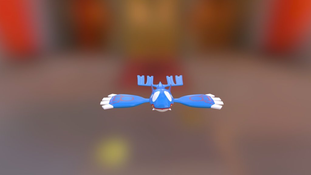 Pokemon Kyogre - 3D model by arnau [845c209] - Sketchfab