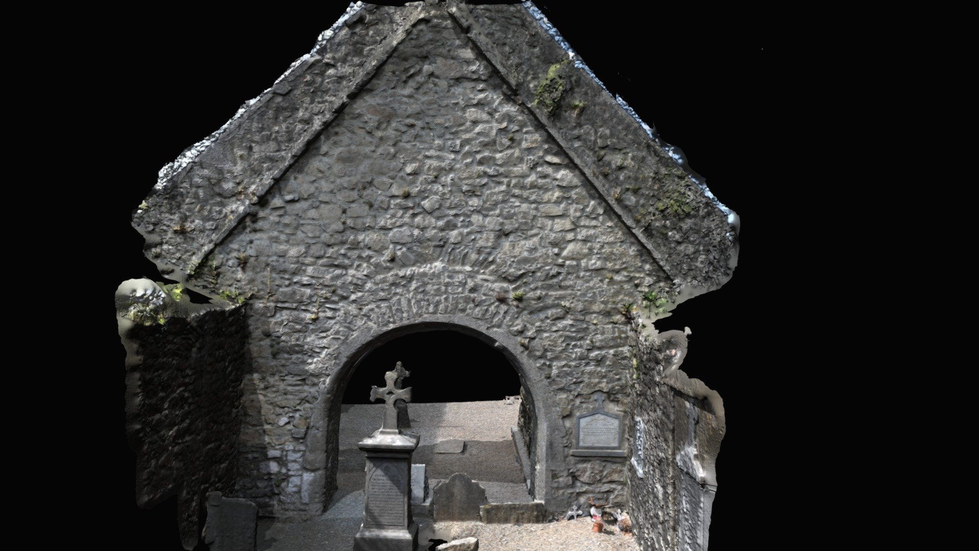 Ballynaclogh Church Chancel Arch - Download Free 3D model by ...