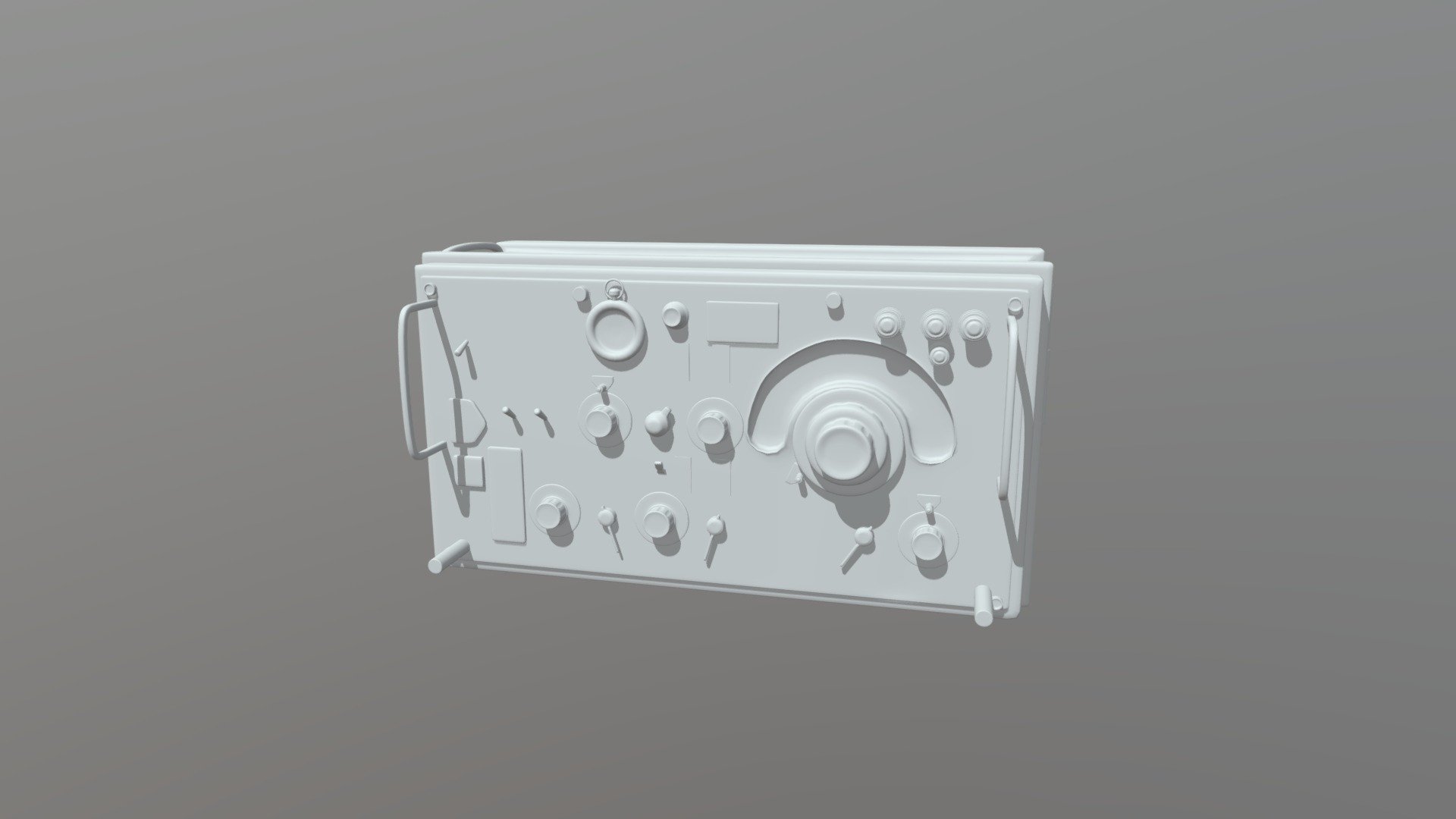 WW2 Military Radio - 3D model by Salma Abou Elenin (@thyxvoid) [845d3c5 ...