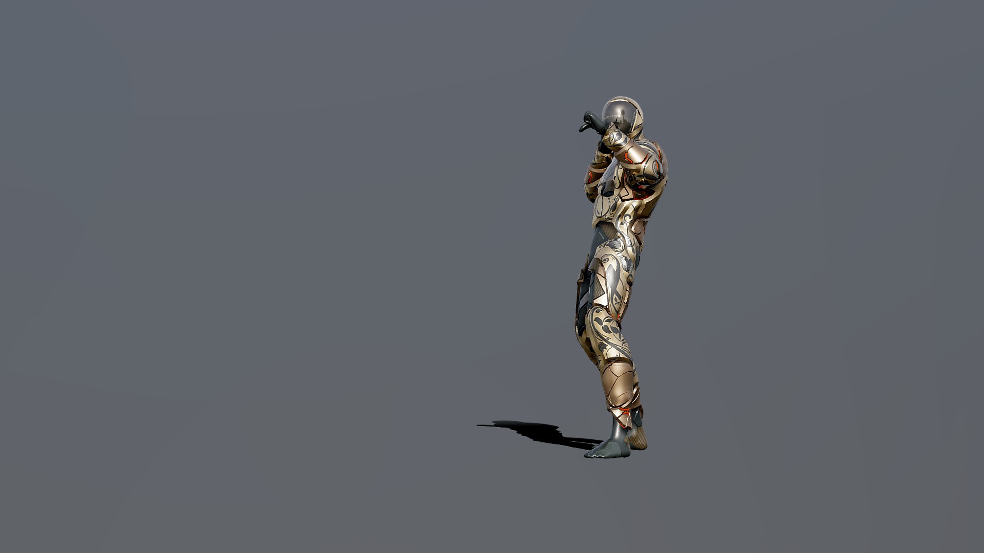 Procedural Hard Surface Modeling Test 13 004 3d Model By Asaito