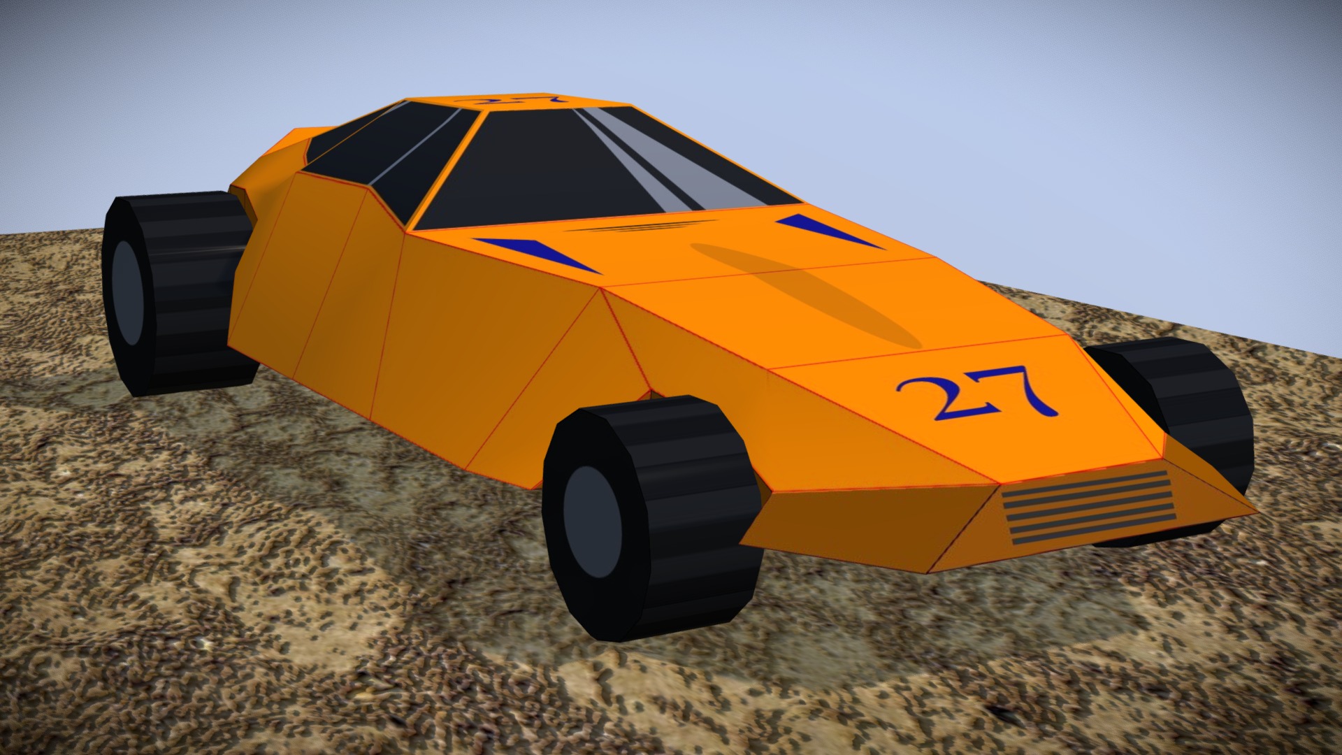 Rally Car Low poly - 3D model by Vadim Rodberg (@rodberg) [845db9b ...