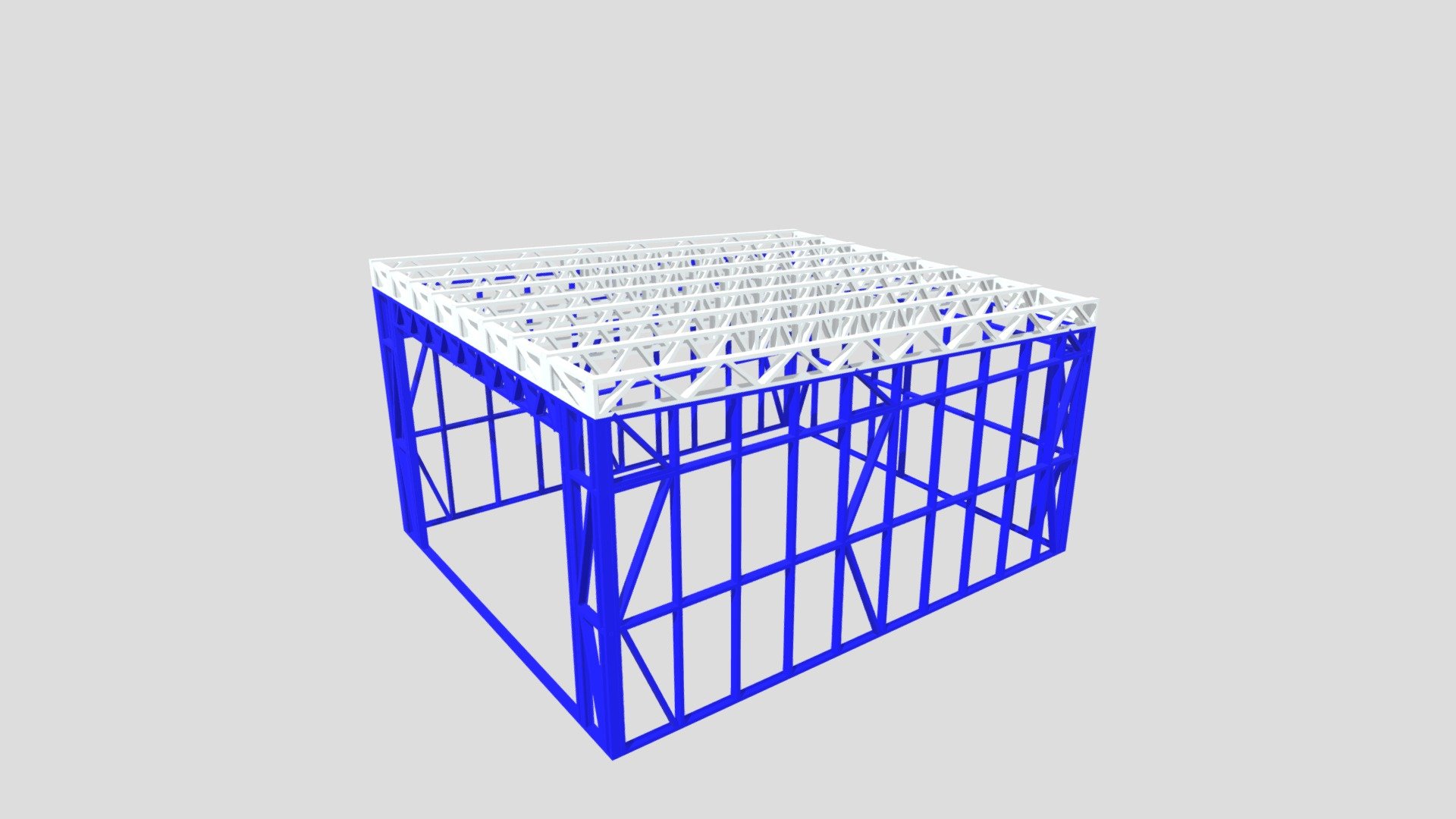 5x6 Garage - 3D model by ArmstrongSteelFraming [845ebb5] - Sketchfab