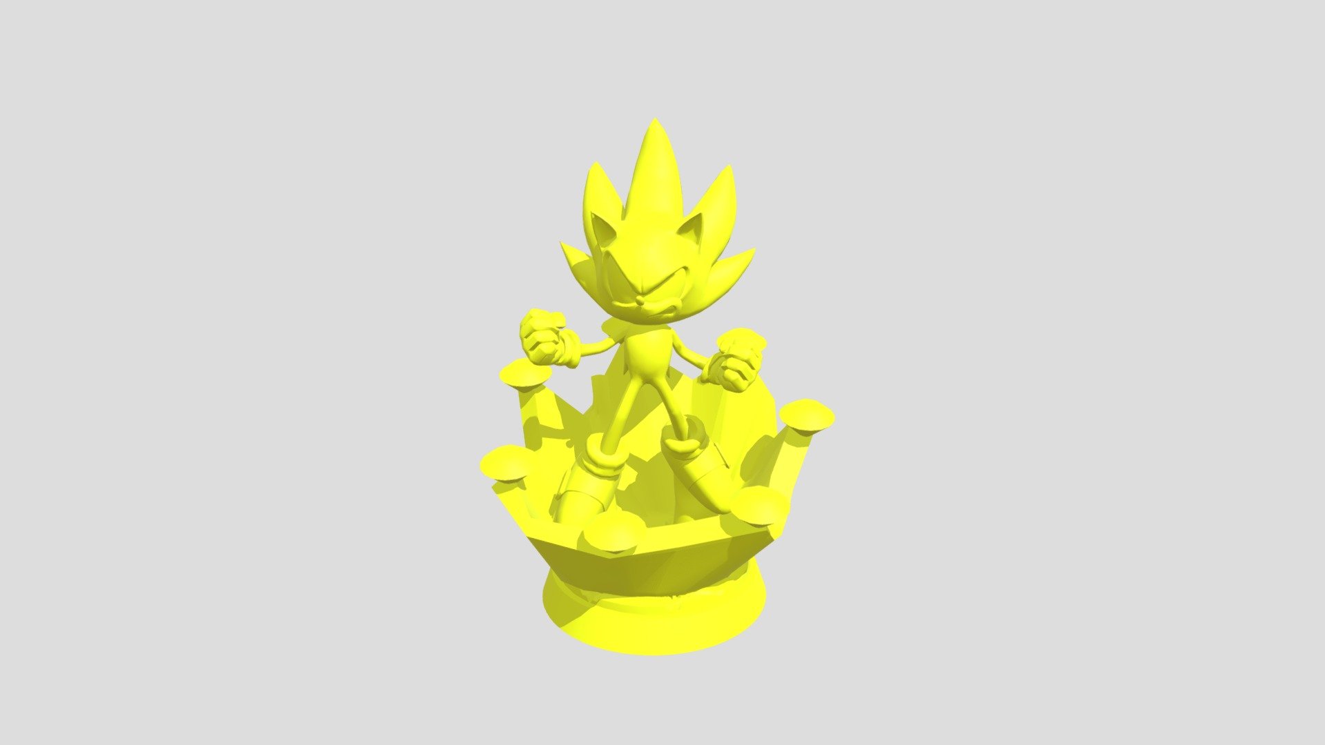 Super_Sonic_Based - 3D model by Sonic stuff (@danielrivera1) [845f920 ...