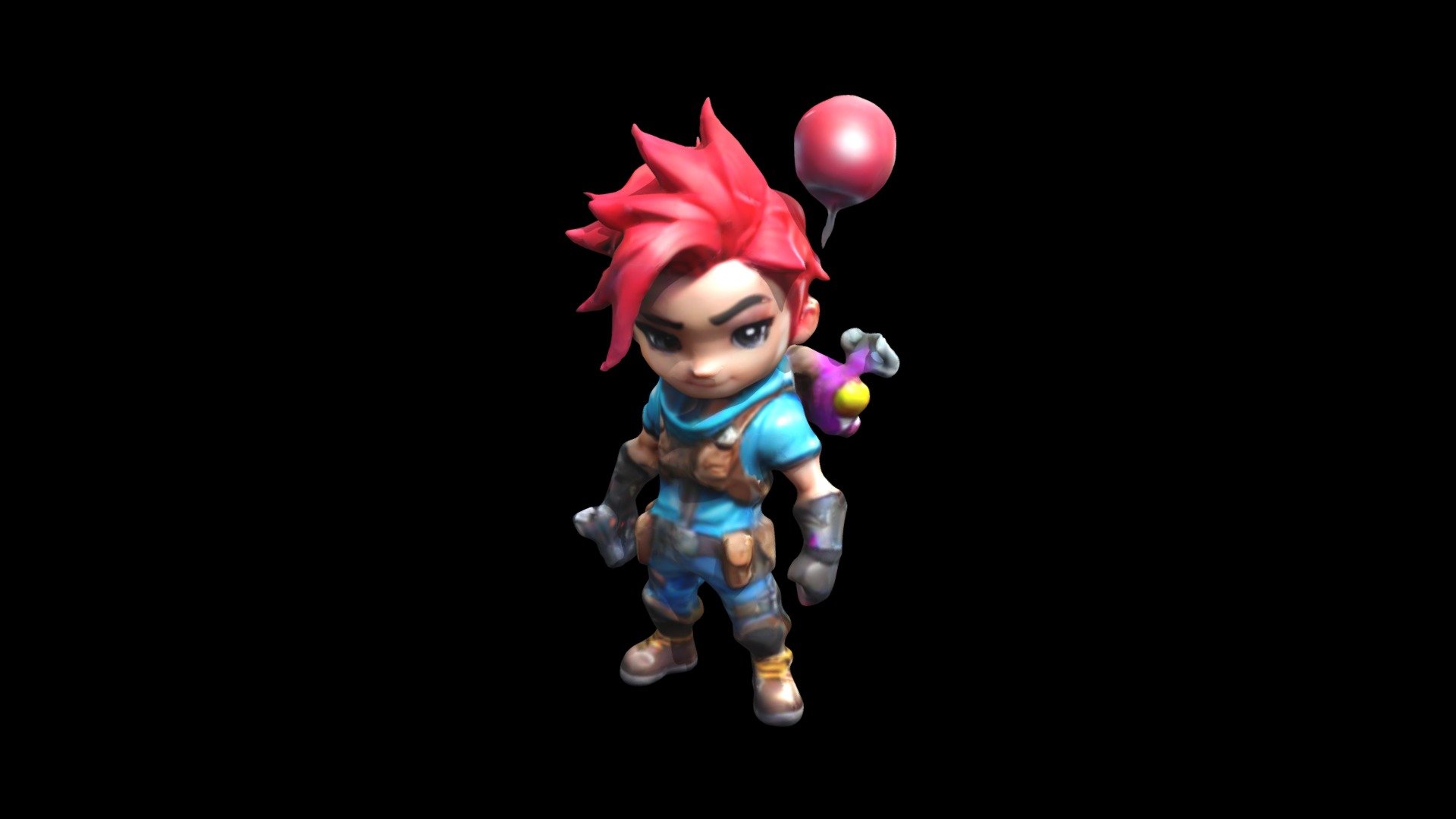"Bombshell [Image of a red-haired video game cha - Download Free 3D ...
