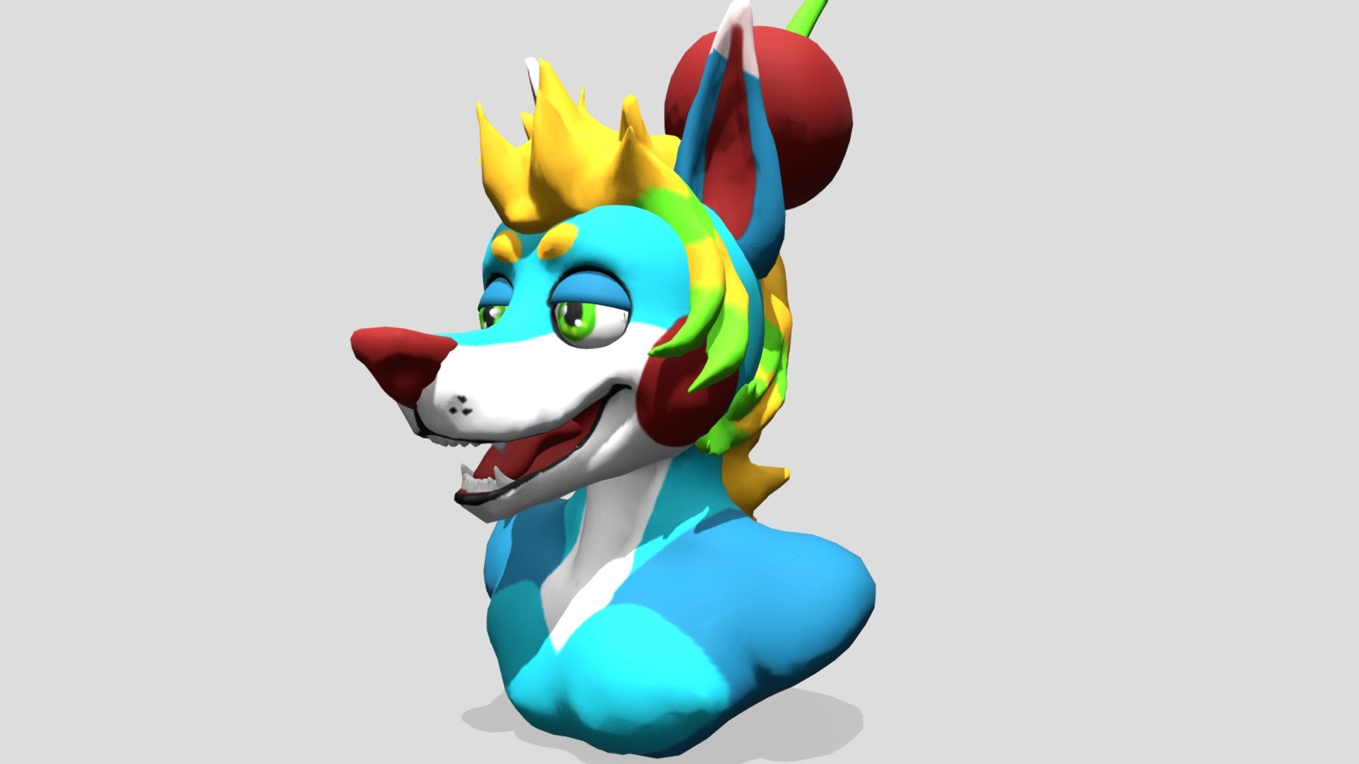 Cinnadog "Cooler" Bust - 3D model by S0ULESSB0NES [8461eb1] - Sketchfab