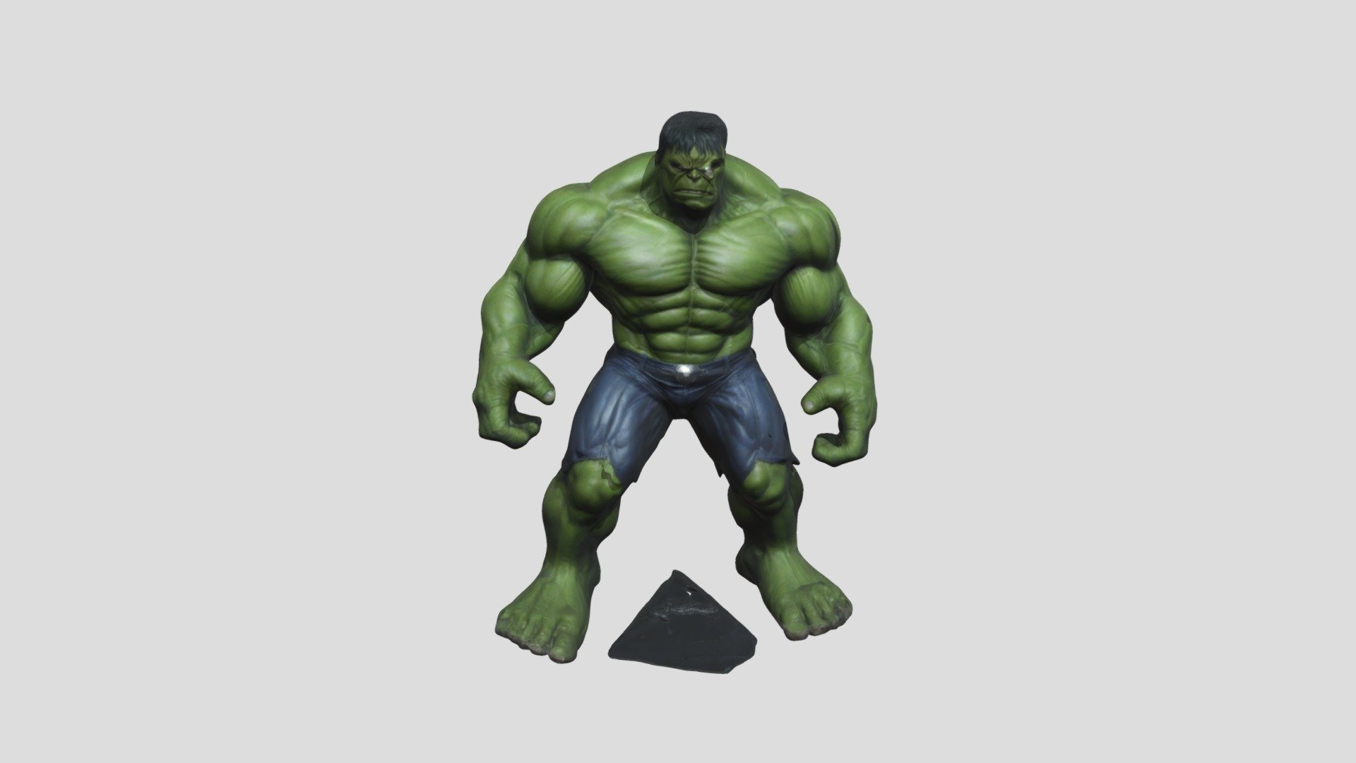 3D Hulk - 3D model by Sahilghoshi [84623b8] - Sketchfab