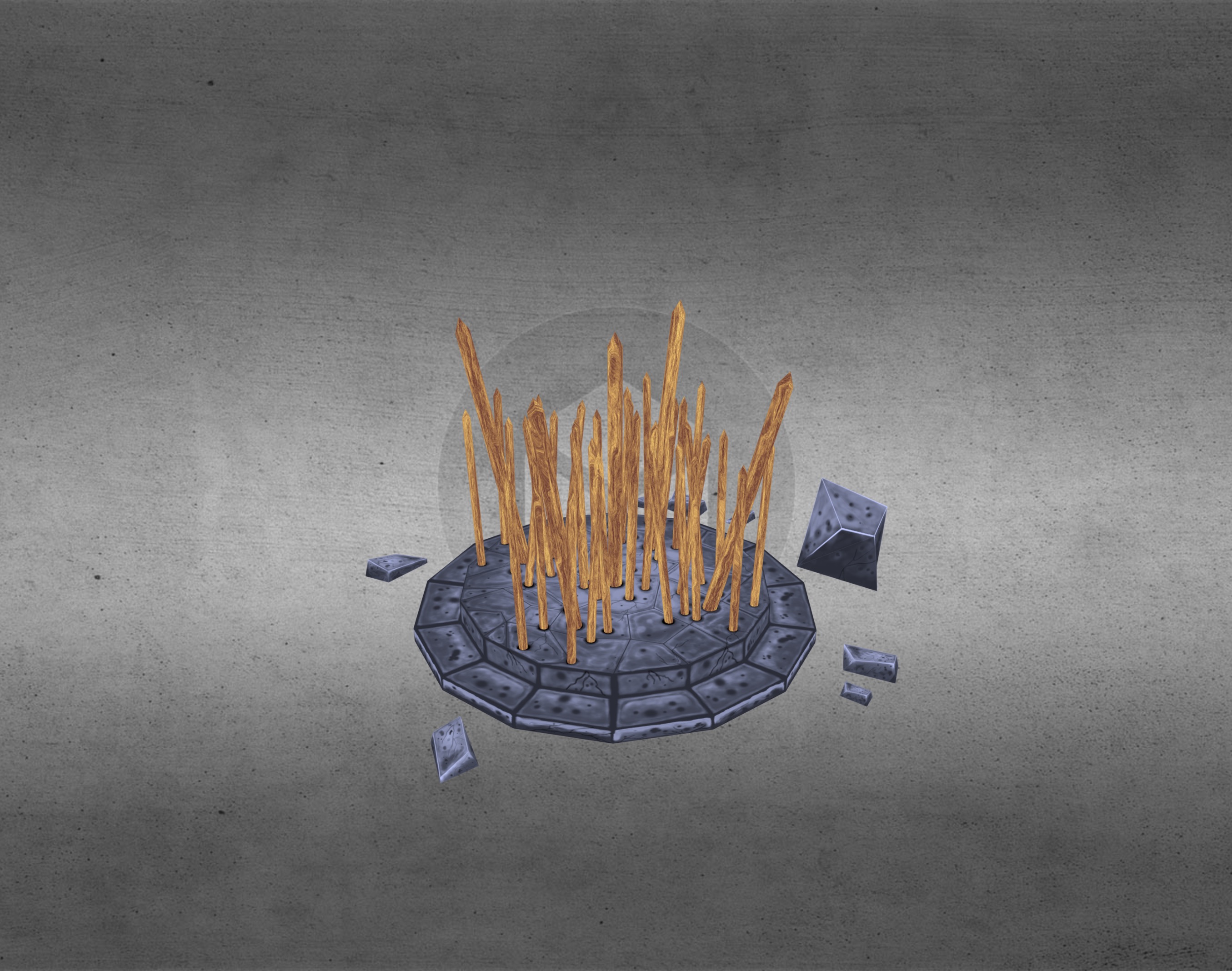Spikes - 3D model by loriserio [8462ddd] - Sketchfab