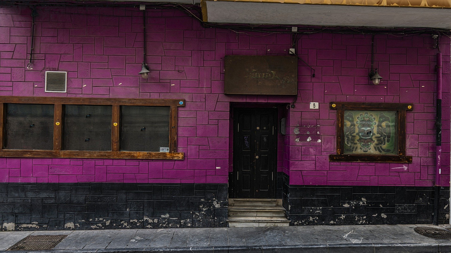 Purple pub facade scan - Buy Royalty Free 3D model by Miguel Bandera ...