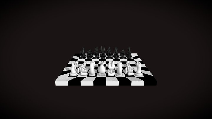 Chessboard 3D models - Sketchfab