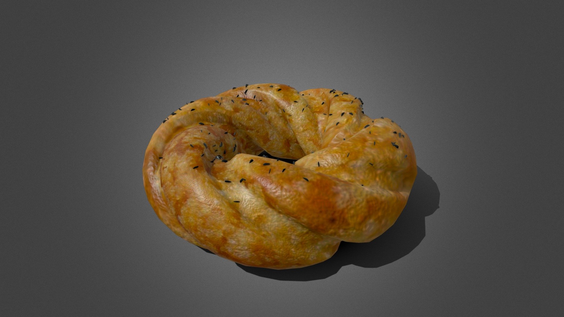 sesame bun - Download Free 3D model by milaha (@elenakozlova479 ...