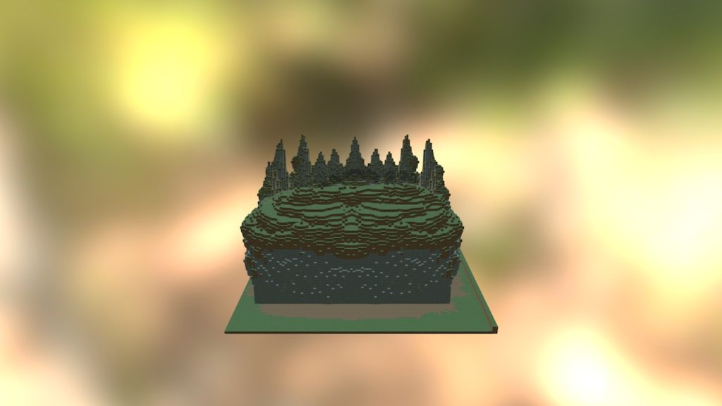 Spawn - 3D model by RedBox Minecraft Studio (@KlashRaick) [84658a8 ...