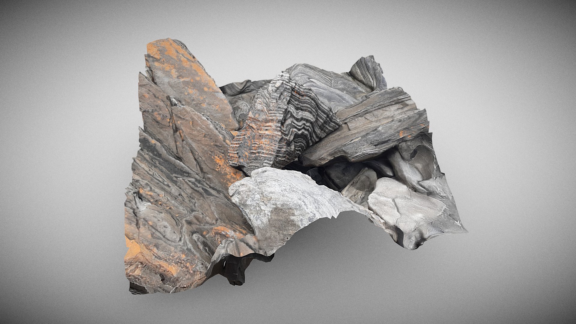 Zebra schist from Kangaroo Island - 3D model by Diprotodon [8467598 ...