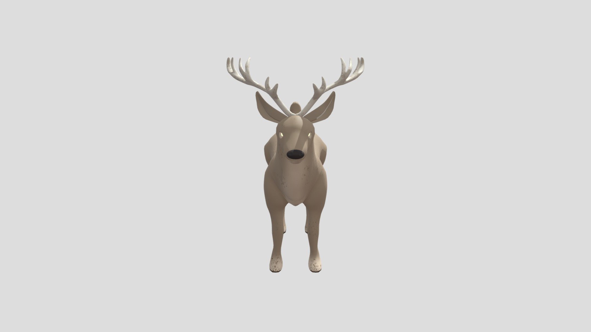 Deer2 - 3D model by I_ploy (@16324.10159) [846943e] - Sketchfab