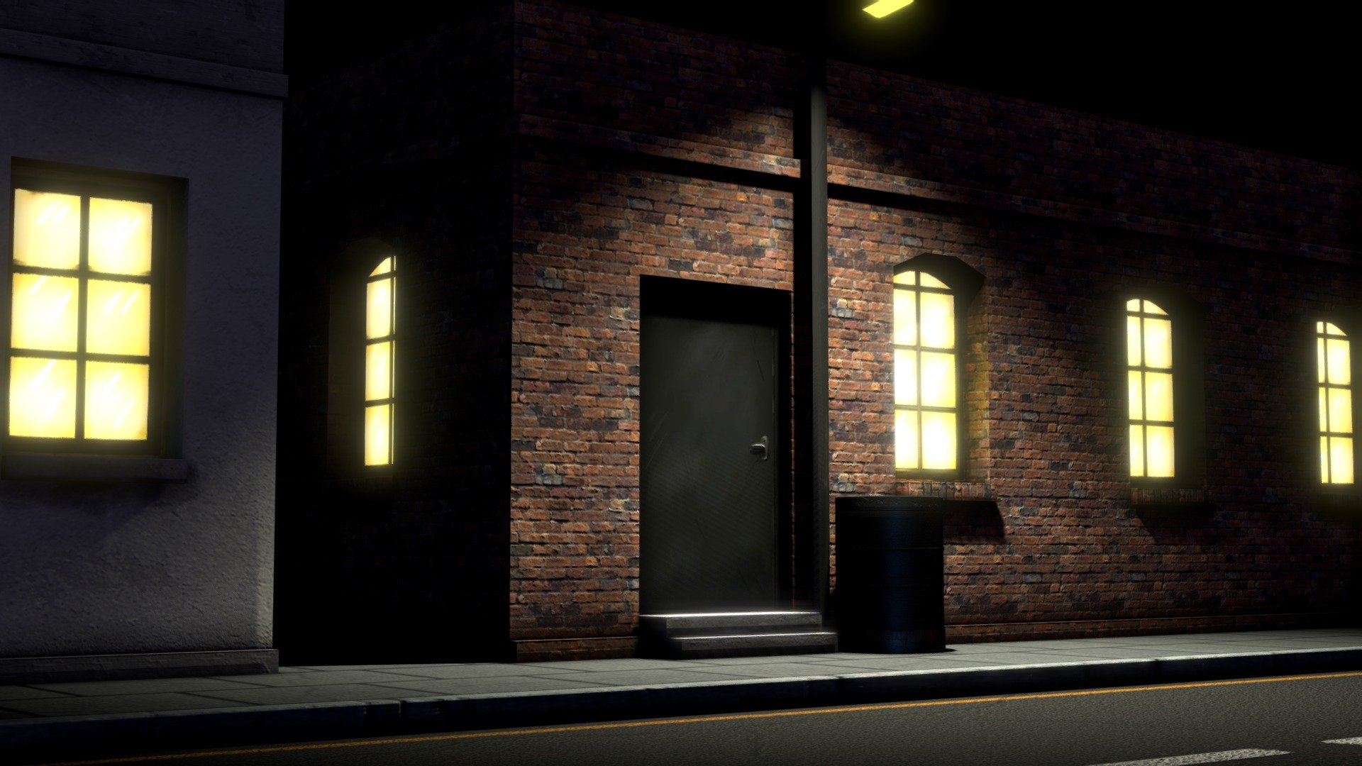 Back Alley - 3D model by jc_ptrs [846b433] - Sketchfab