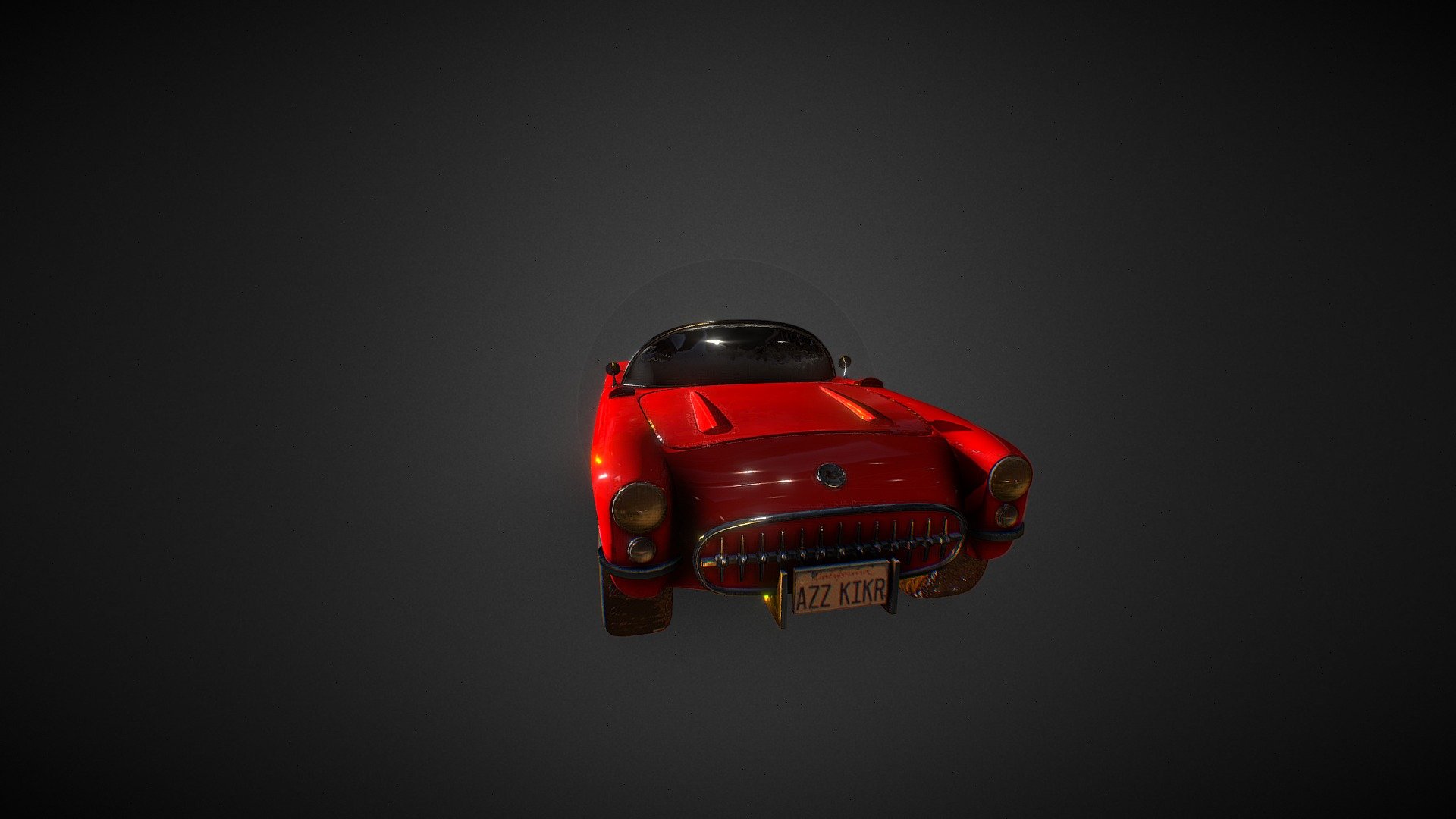 Route 66 Car Chevy - 3D model by MAUX_3D [846bf03] - Sketchfab
