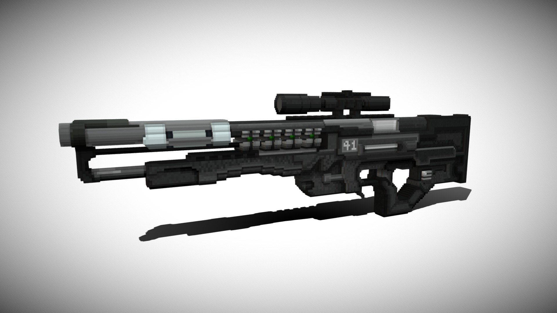 M2014 Gauss - Voxel Art - 3D model by Tung Linh (@tlinhh.41) [846c219 ...