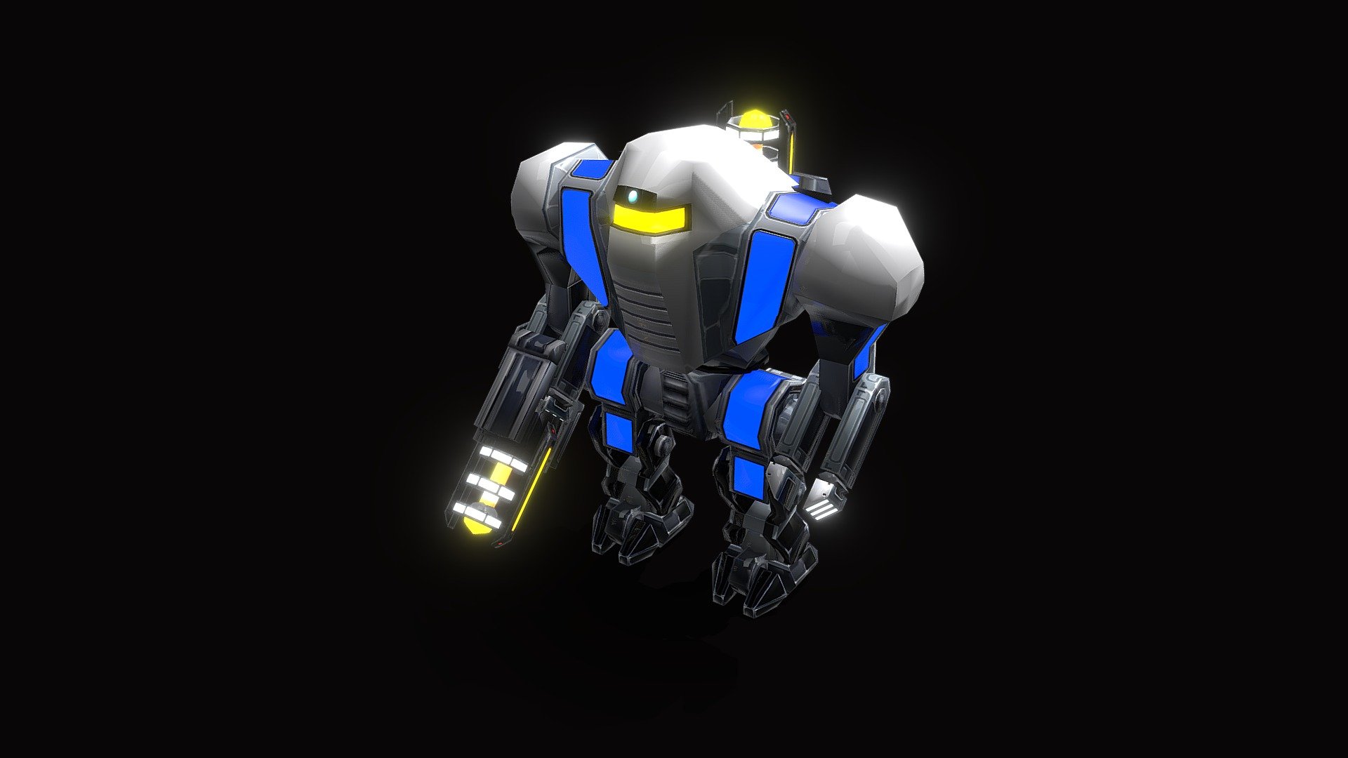 BAR | T2 Tough Lightning Bot - 3D model by ixstudios [846f208] - Sketchfab