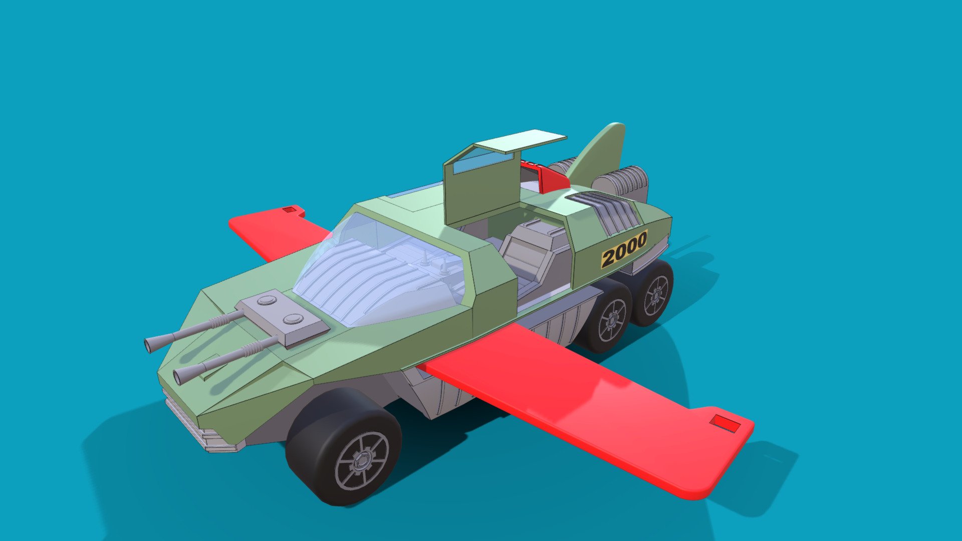 Flight Hunter - 3D model by COSEDIMARCO [84745a0] - Sketchfab