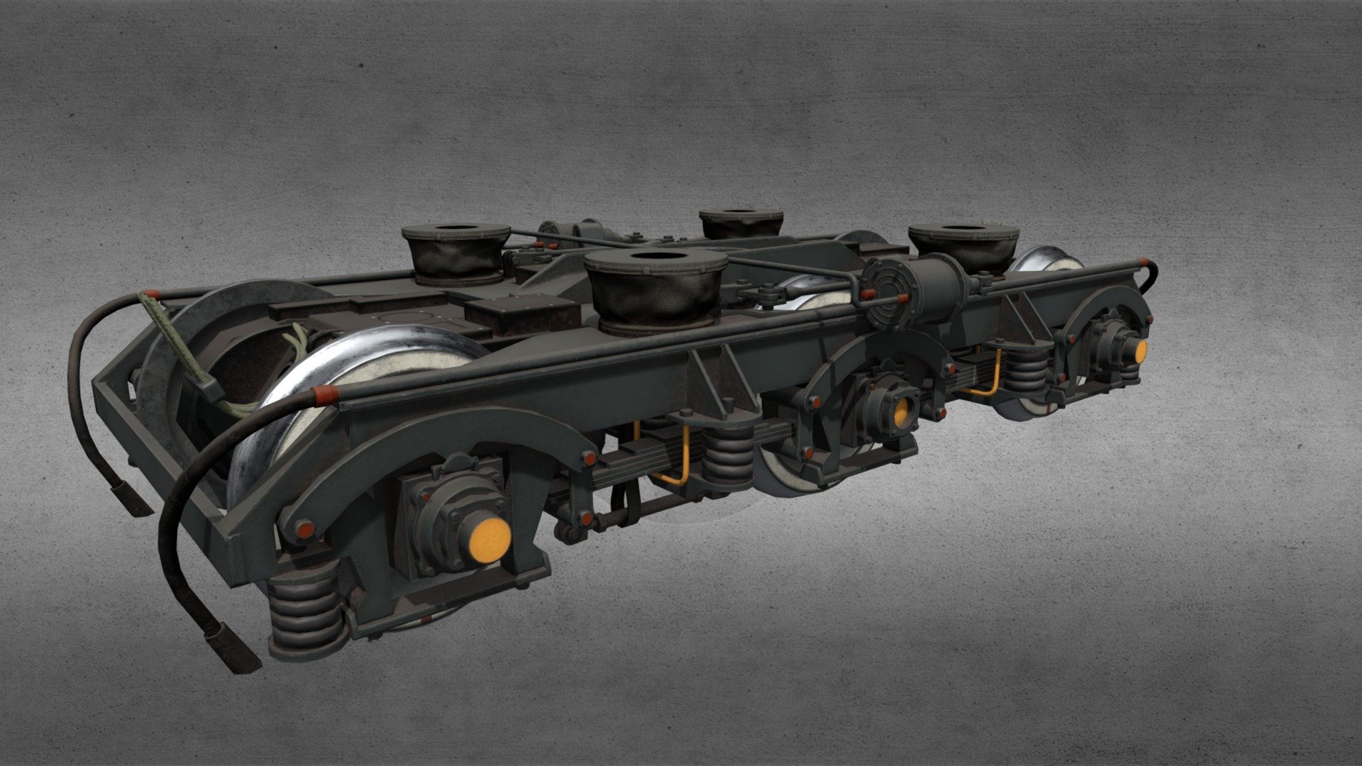 Bogey Locomotive TEM2 - 3D model by rexi3d [84756a9] - Sketchfab