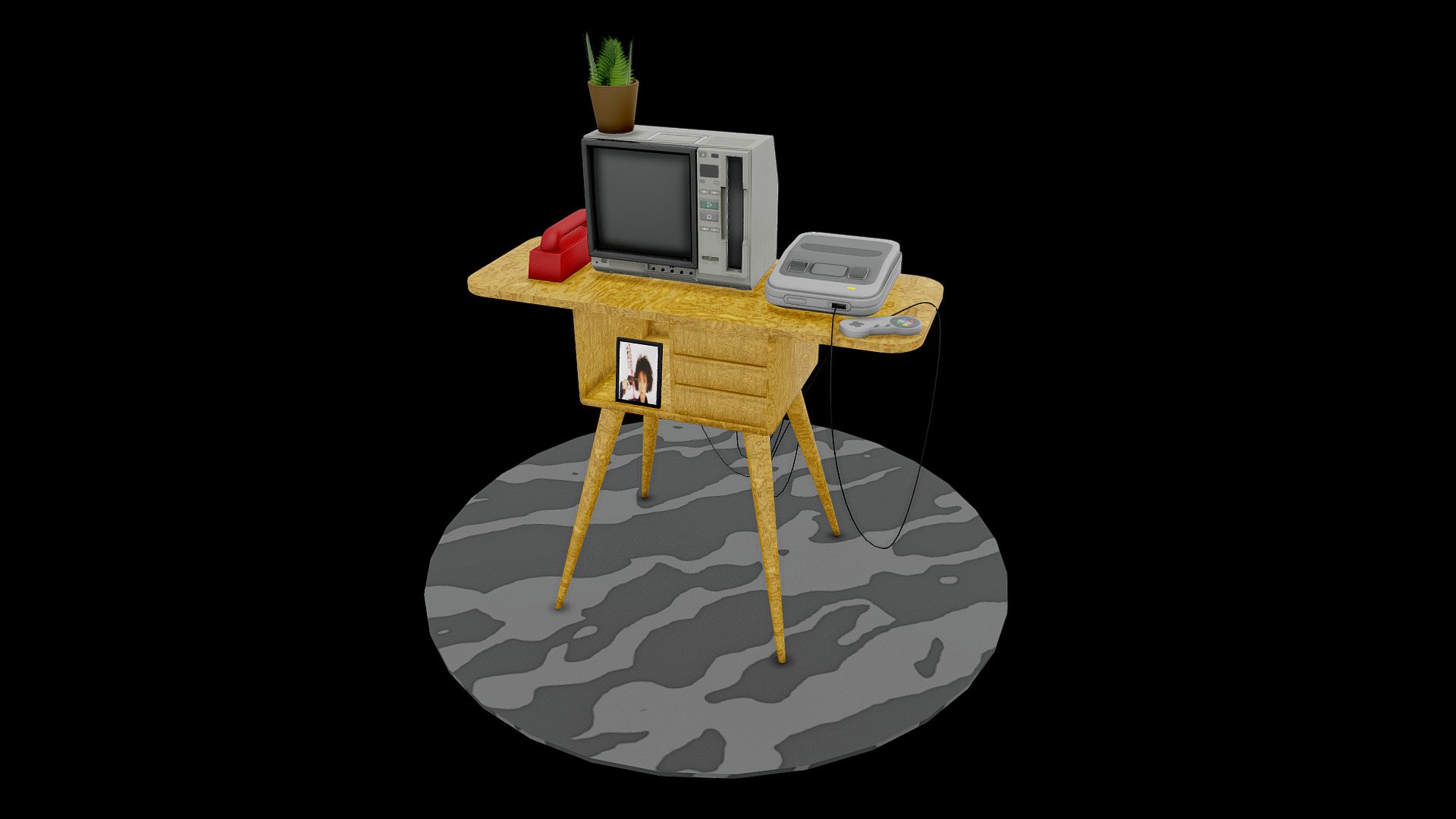Retro tv - 3D model by Yzzo163 [8478804] - Sketchfab
