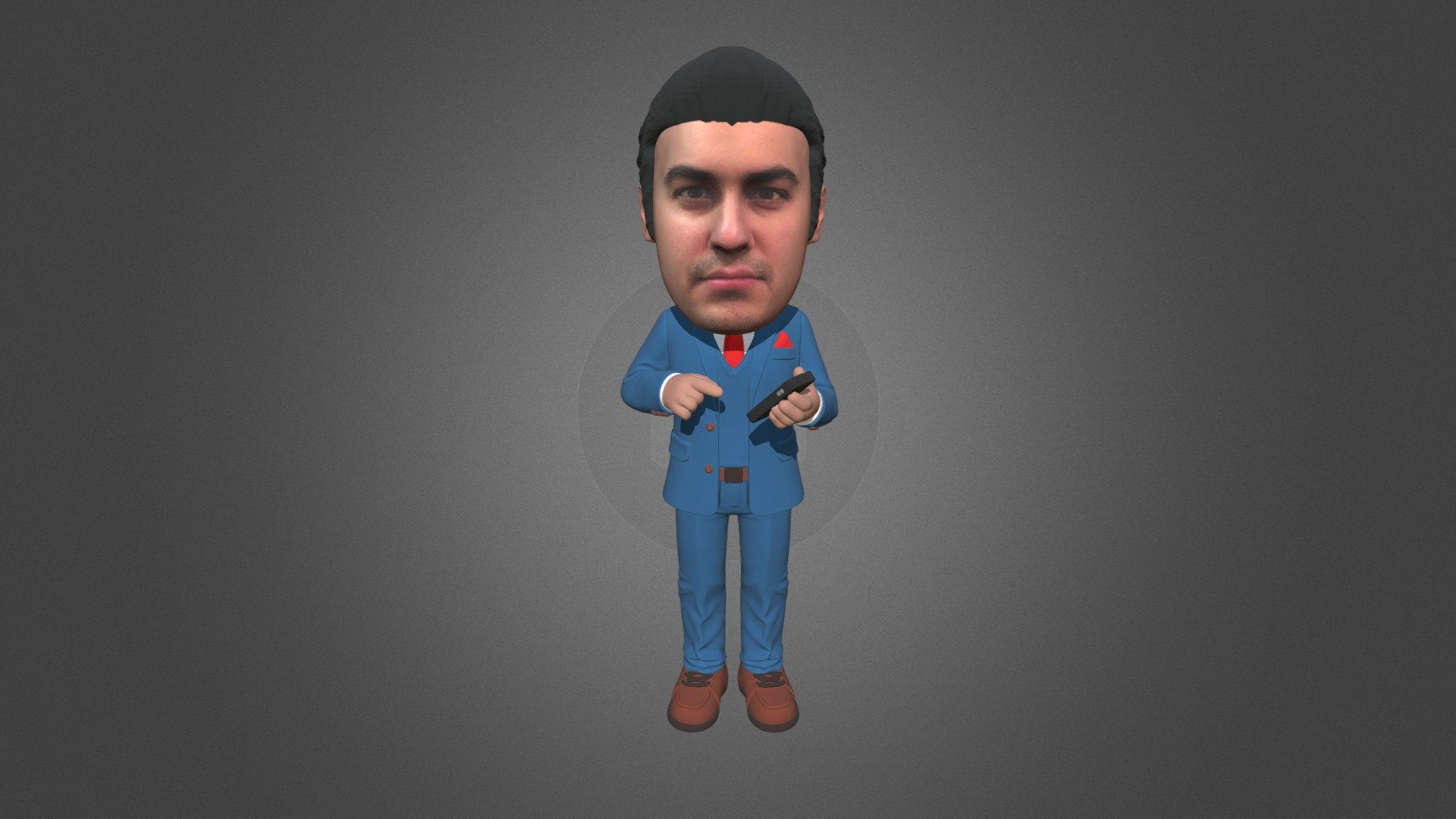 Emre Bey - 3D model by 3DMiniSelfie [84788d6] - Sketchfab
