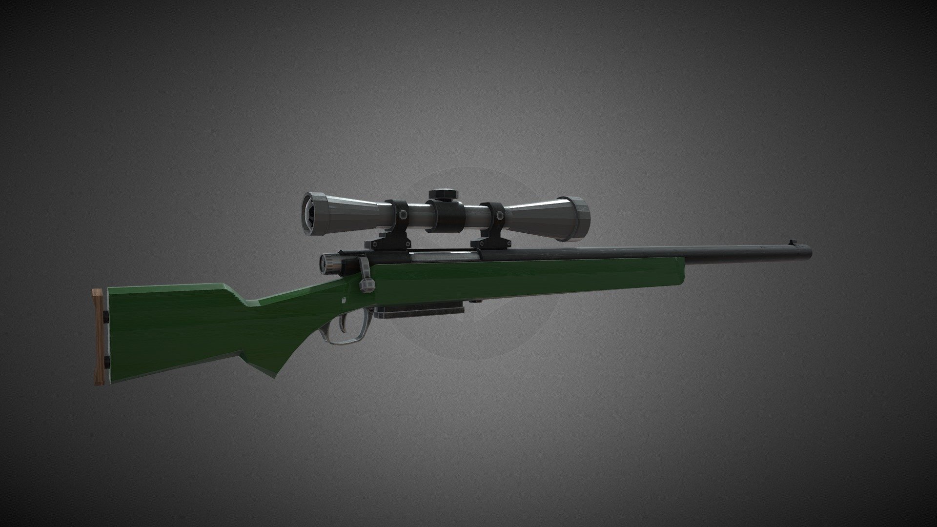 SNIPER (Low Poly Stylized) - Download Free 3D model by Suhigaray ...