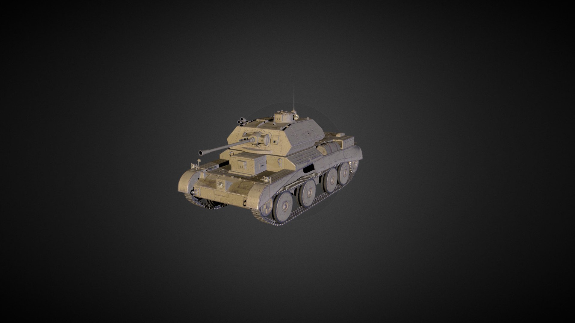 Cruiser Mk. IV - 3D model by Degit22 [847bfac] - Sketchfab