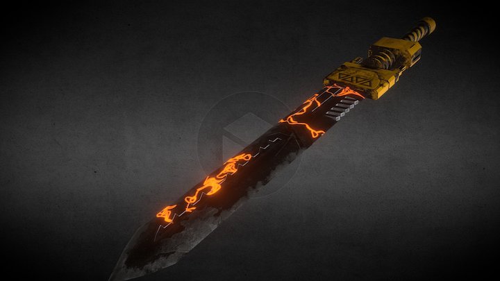 Mecha-sword 3D models - Sketchfab