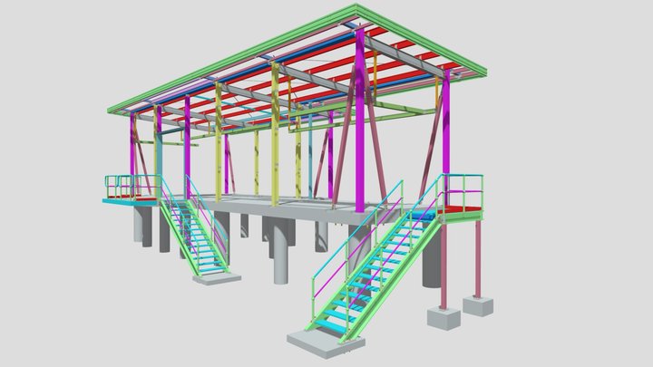 Tekla 3D models - Sketchfab