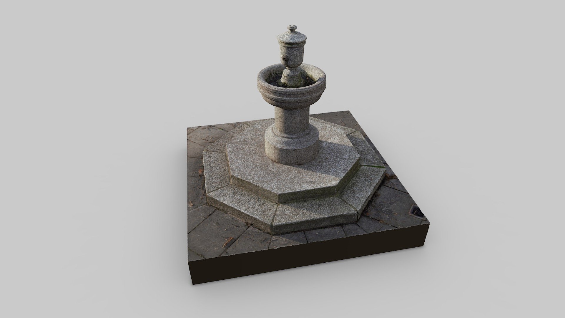 Drinking Fountain Clapton Square - Download Free 3D model by artfletch ...