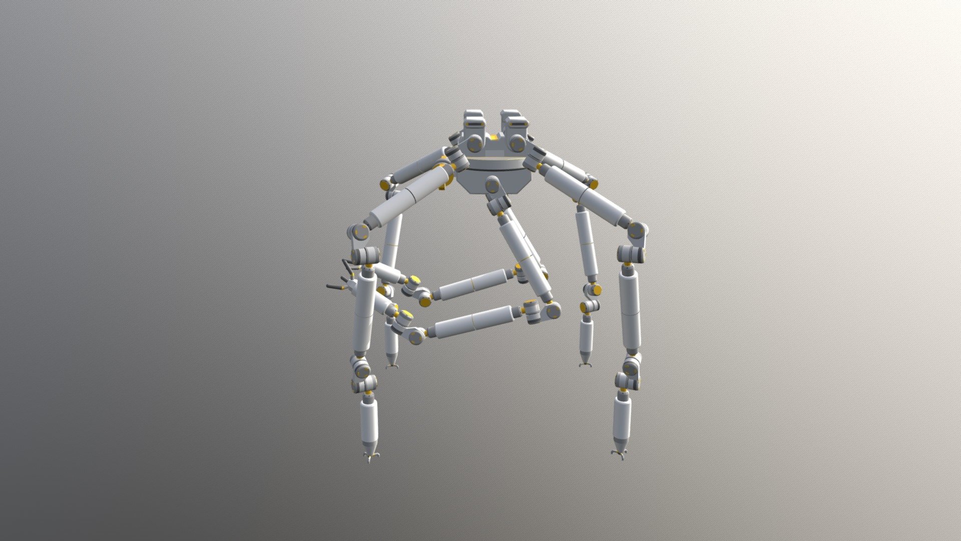 Constructionbot - 3D model by anuragt [8481e37] - Sketchfab