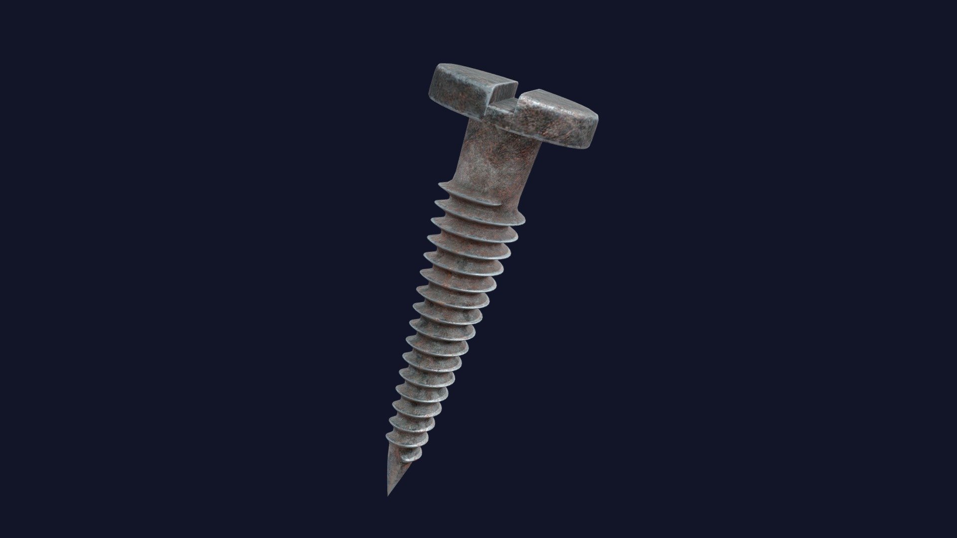 Screw - 3D model by Voisnik [8483ed1] - Sketchfab