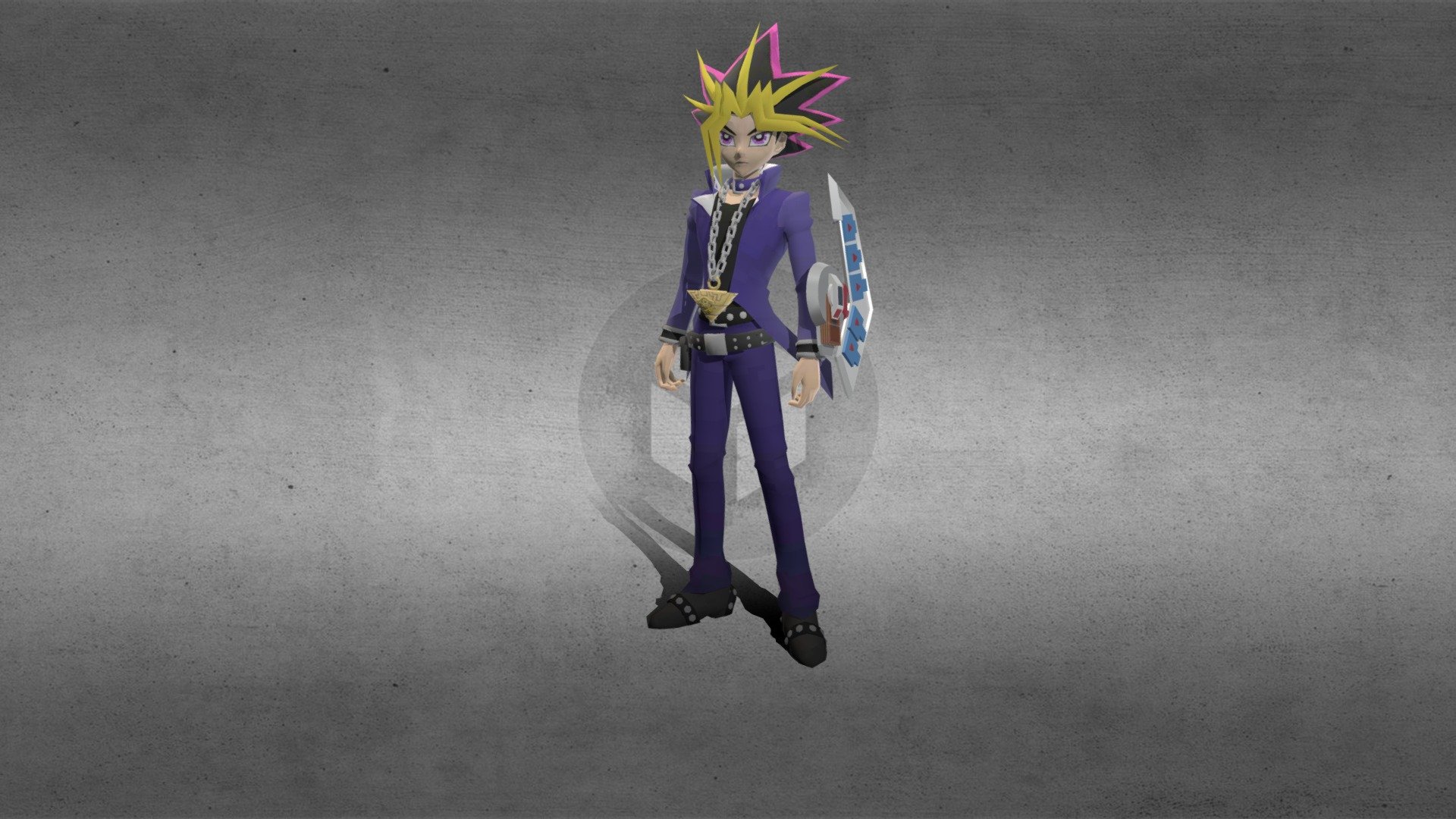 Yami Yugi 3d model yugioh - 3D model by telachi.studio [8485042 ...