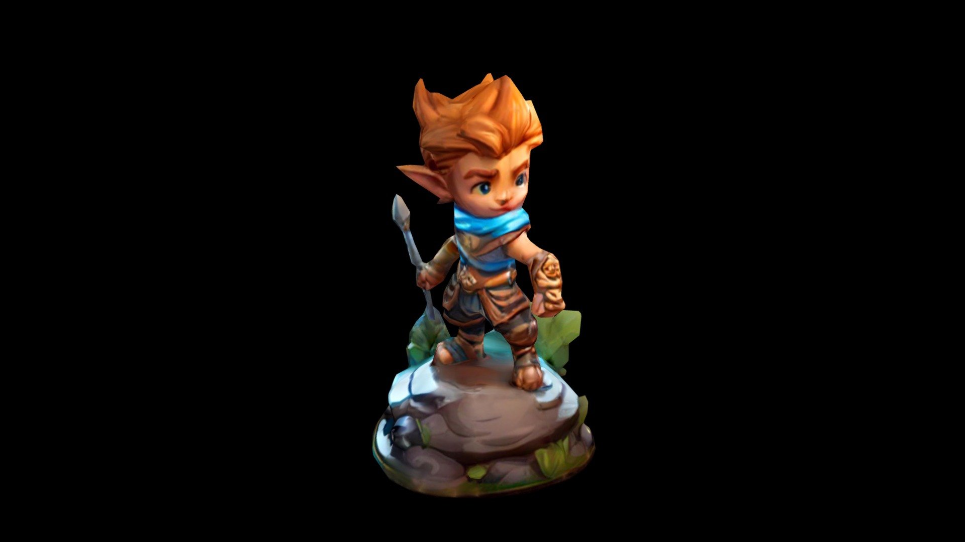 "Gaming character artwork A detailed image of a - Download Free 3D ...