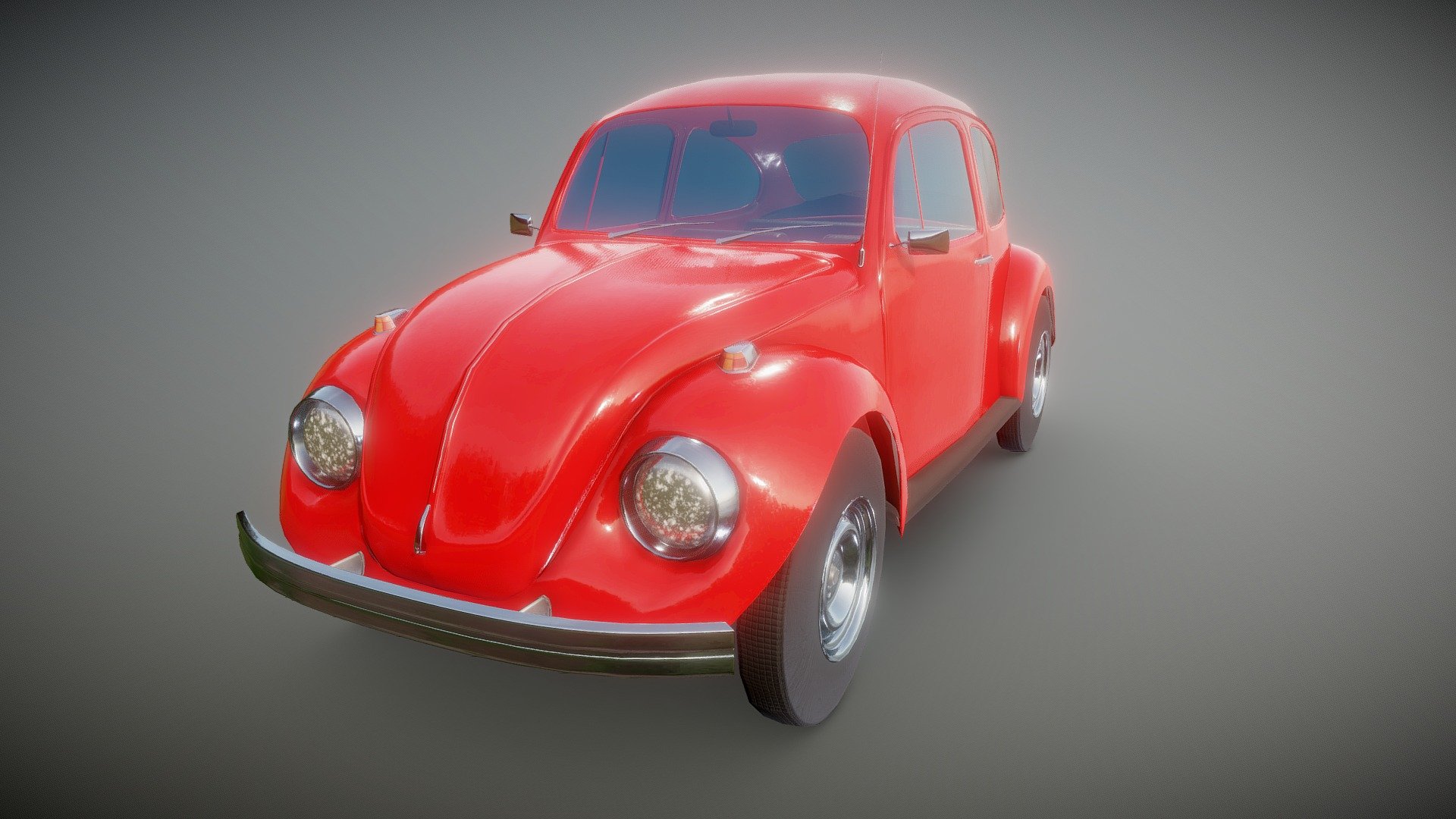 Classic Beetle - Buy Royalty Free 3D model by Rokay3D [8486640 ...
