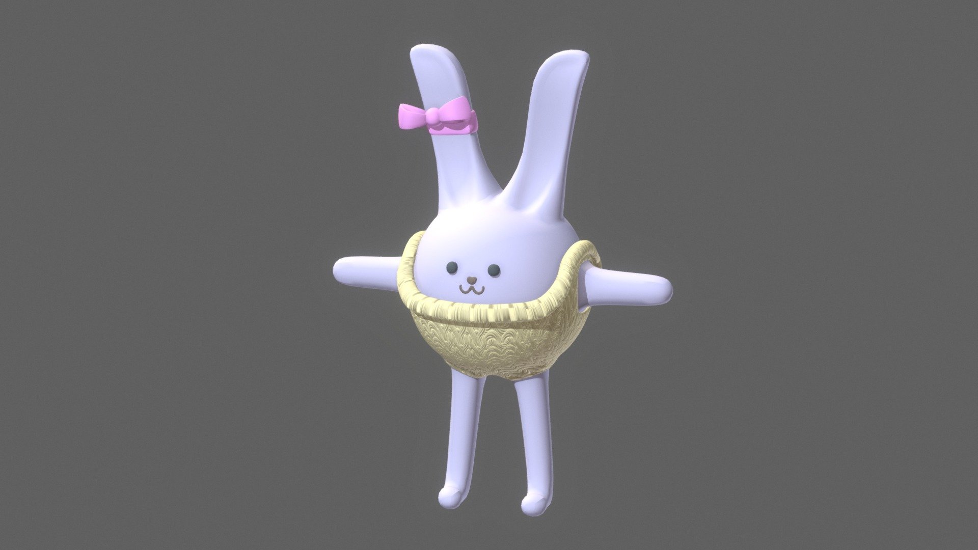 Easter Bunny Character - Download Free 3D model by Ceragir [8488920 ...