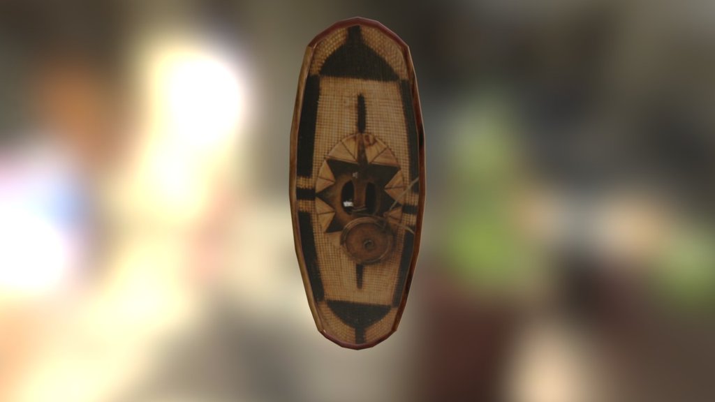 Wicker Shield - 3D model by Mr.Luso (@mancom37) [8488de3] - Sketchfab