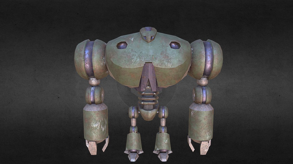 Robot_UV_SubPaint - 3D model by Christian-Gomez [848ce1e] - Sketchfab