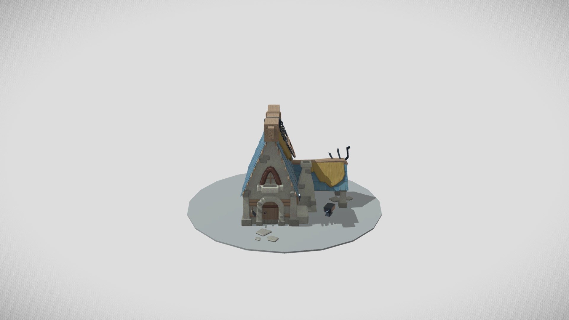 Shack animation - 3D model by kaikai1360 [848f459] - Sketchfab