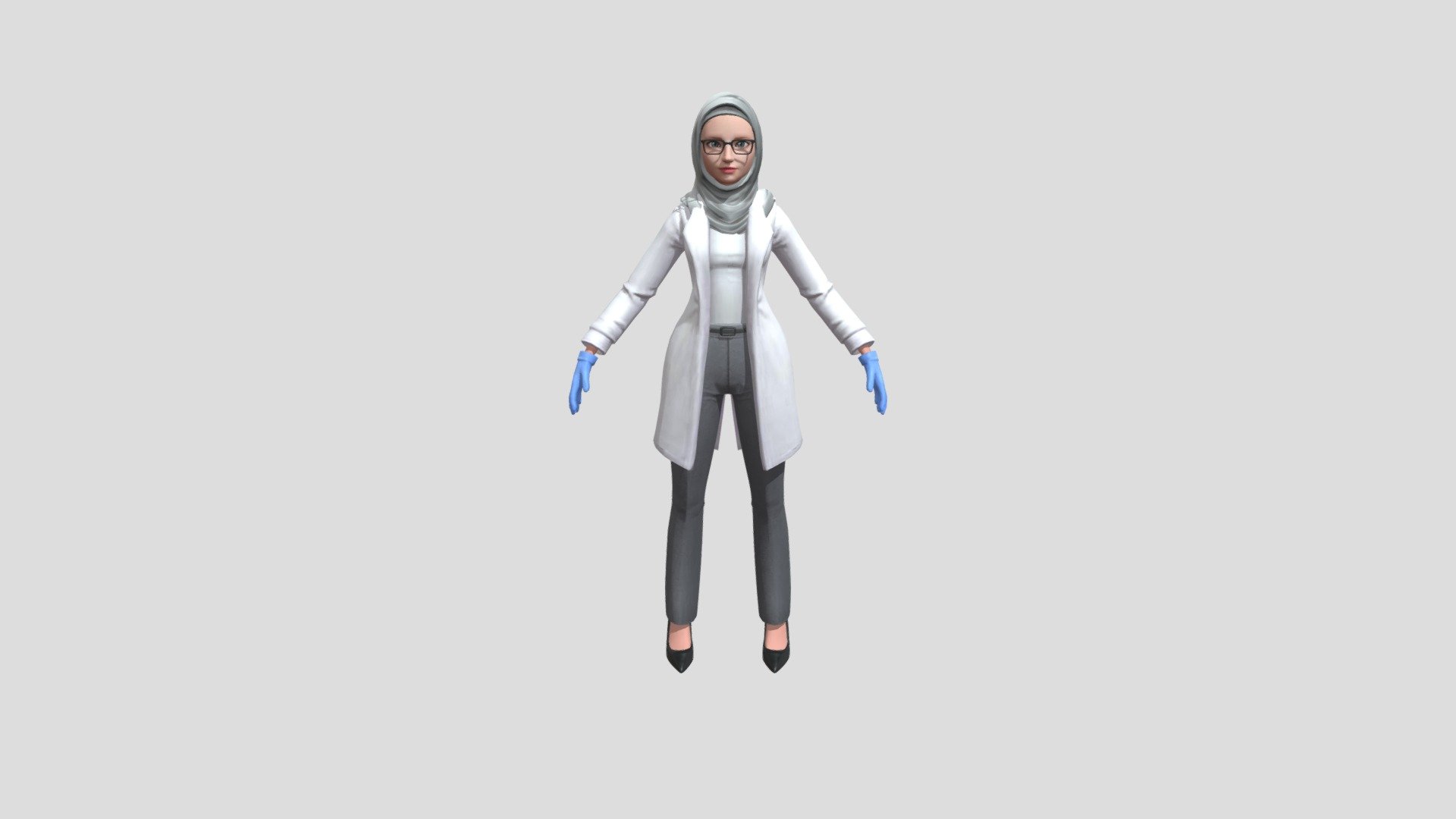 Avatar Dokter Cantik - Download Free 3D model by egasafira_21 [848f650 ...