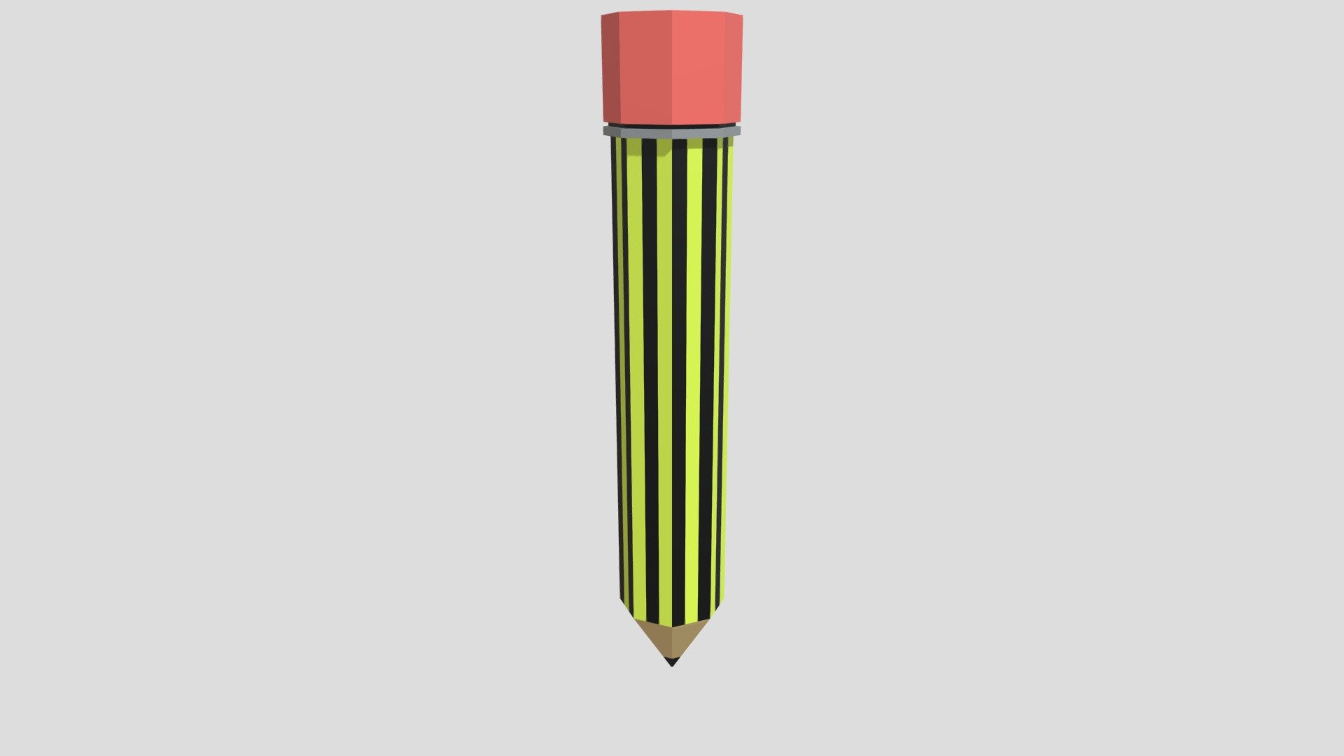 Crayon Low Poly - Download Free 3D model by punk__85 (@punk1085 ...