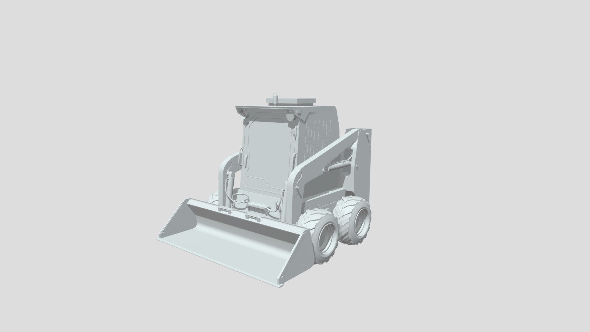 Mini loader - 3D model by kozhevnikovn [8490767] - Sketchfab