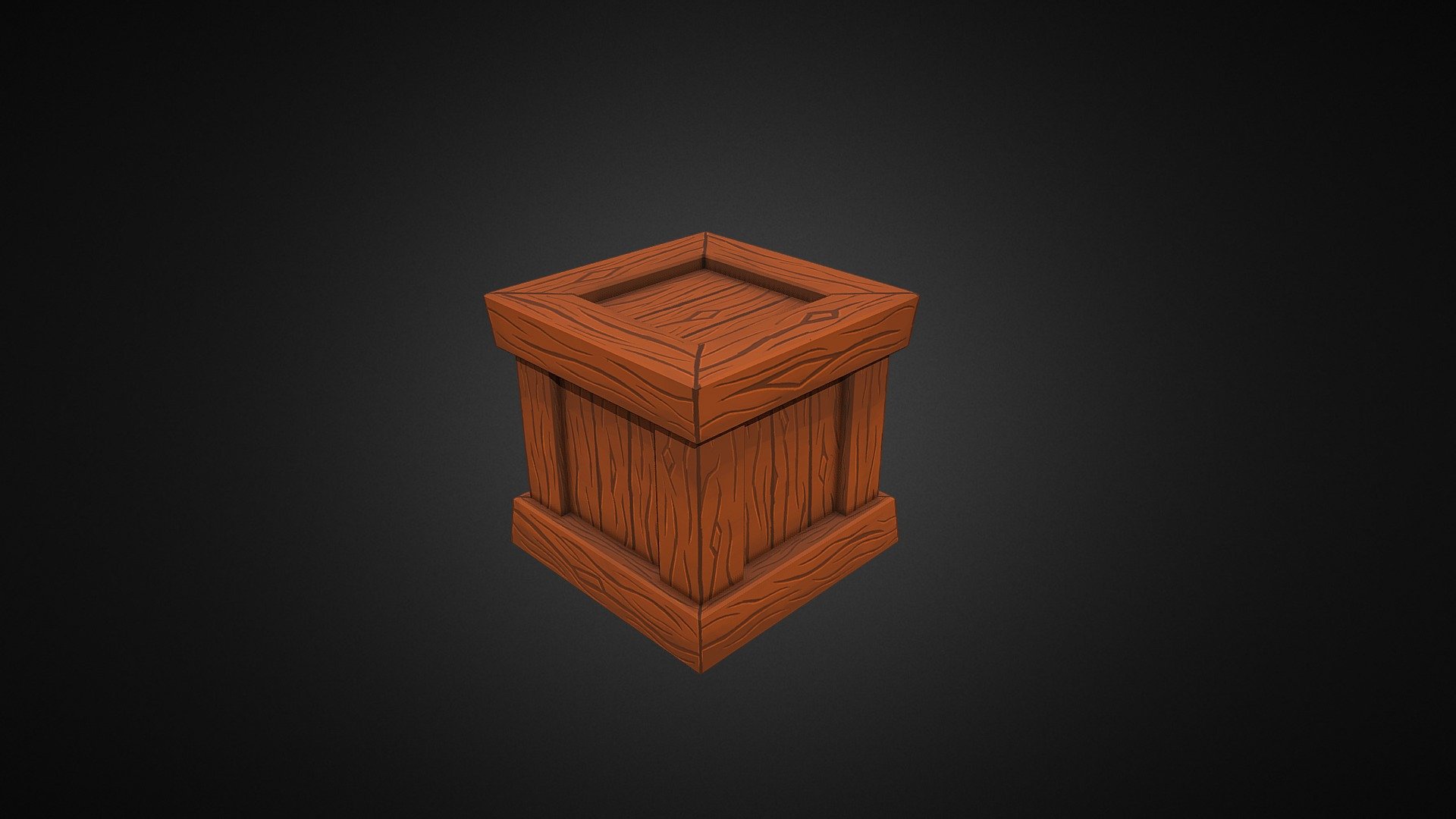 Wooden Box - 3D model by MuriloFazan [8490e36] - Sketchfab
