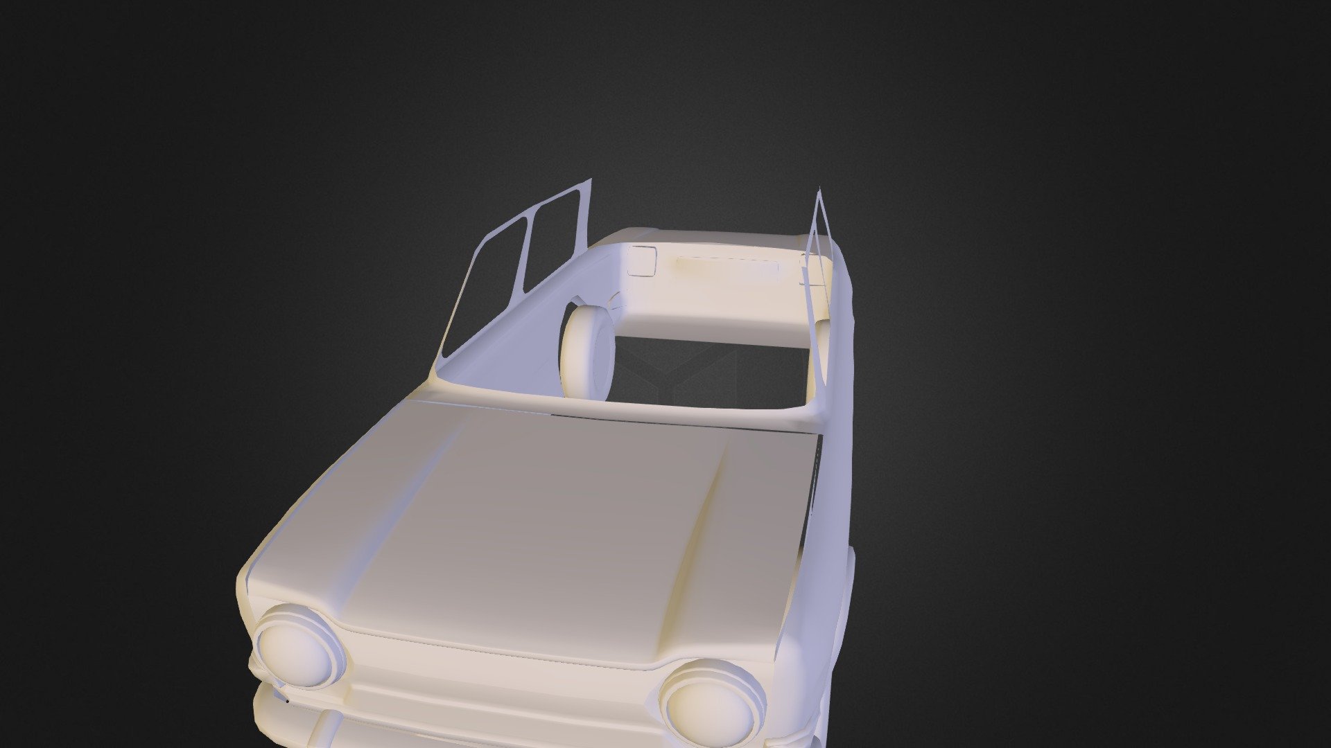 Simca 1000 - 3D model by Freakydeakydutch [84922ca] - Sketchfab