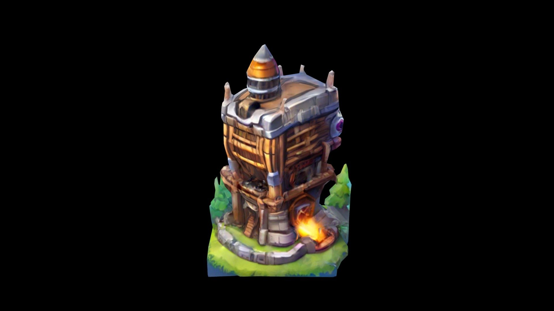 Tower Up 83f5b35f-c26e-4479-936d-628b2b08b645 - Download Free 3D model ...