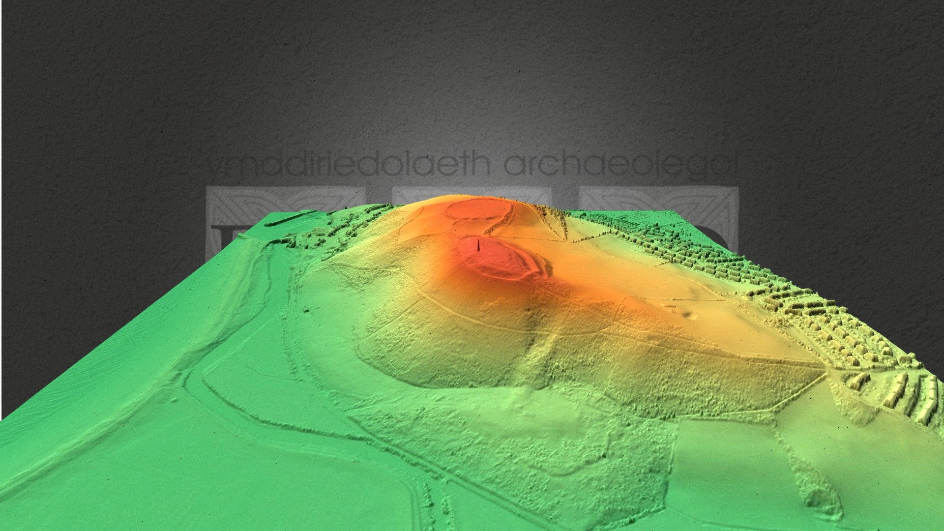Pen Dinas Hillfort - Download Free 3D model by Archaeoleg Dyfed ...