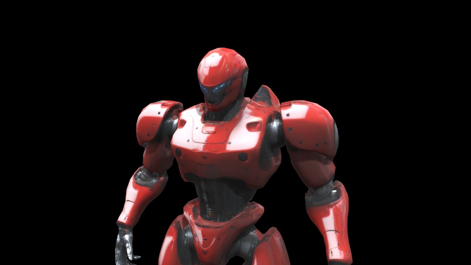 Mecha Robot - Download Free 3D model by Trident.AI [8495a84] - Sketchfab