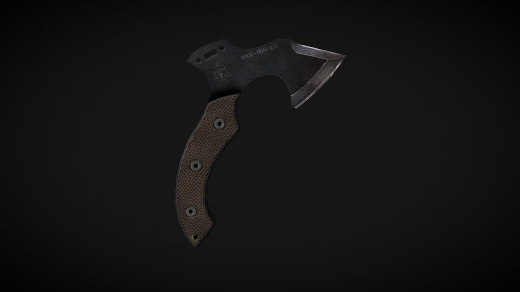 Mini Axe - 3D model by FabrícioTBS (@fabricioccn) [8495ced] - Sketchfab